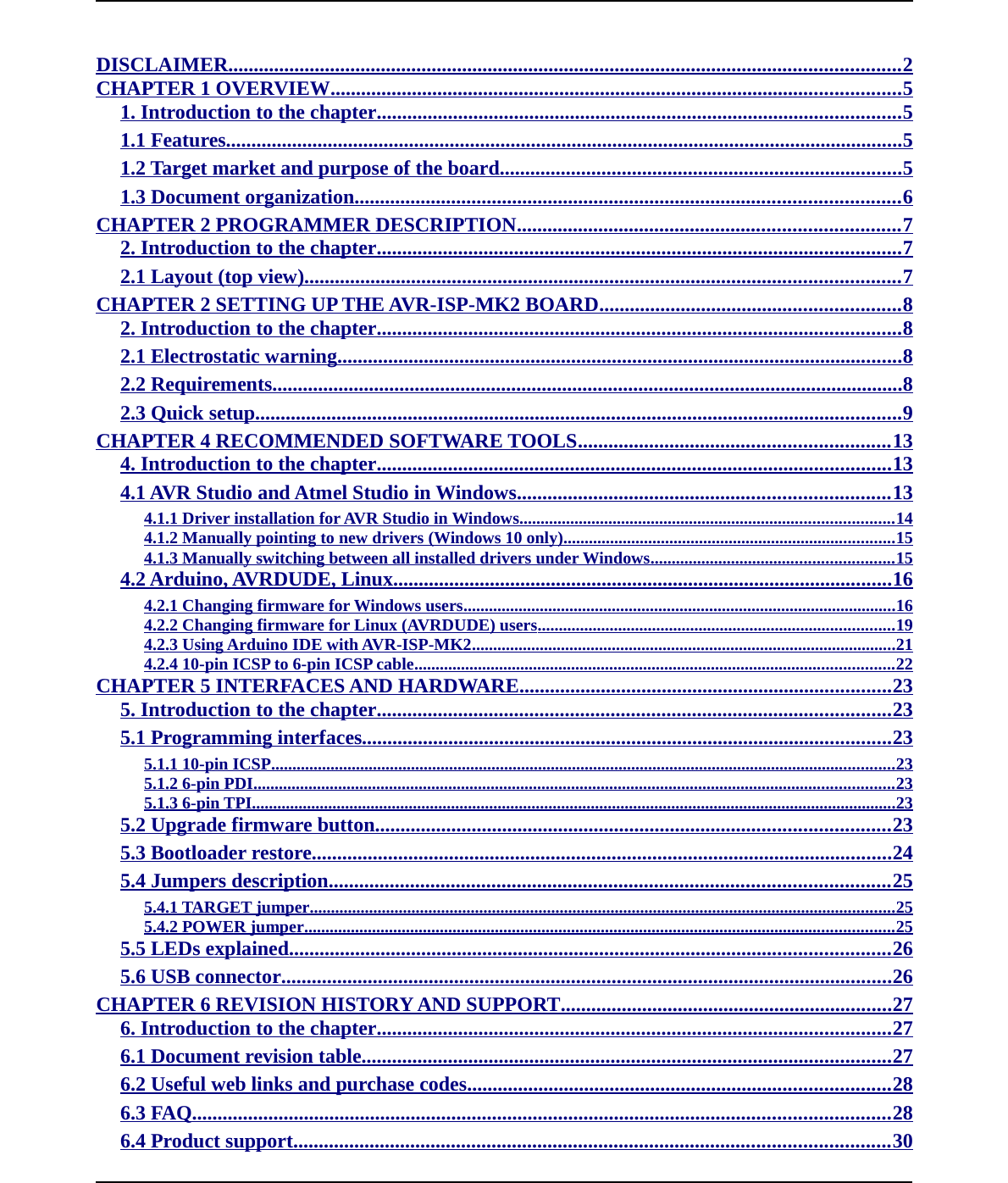 AVR-ISP-MK2 User Manual Datasheet by Olimex LTD | Digi-Key Electronics