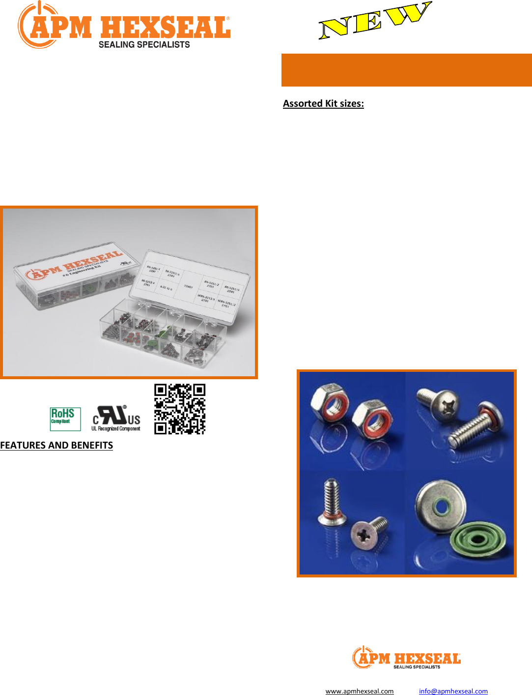 2701 Engineering Kits by APM Hexseal Datasheet | DigiKey