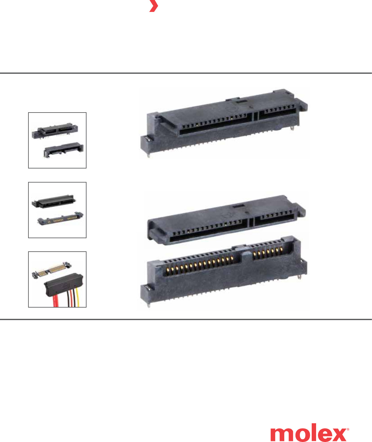SATA Interconnect Solutions Datasheet by Molex | Digi-Key Electronics