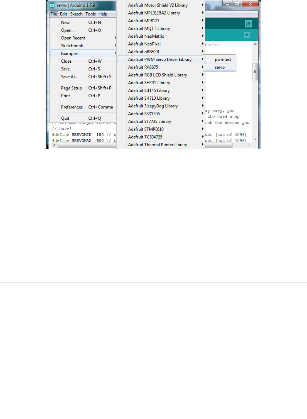 16-Channel Servo Driver with Arduino Datasheet by Adafruit Industries ...