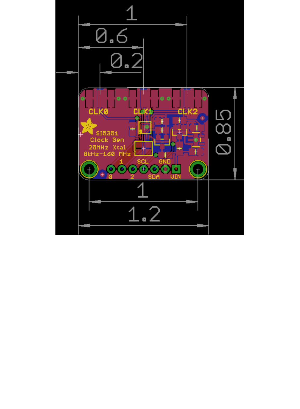Si5351 Clock Generator Breakout Datasheet by Adafruit Industries LLC ...