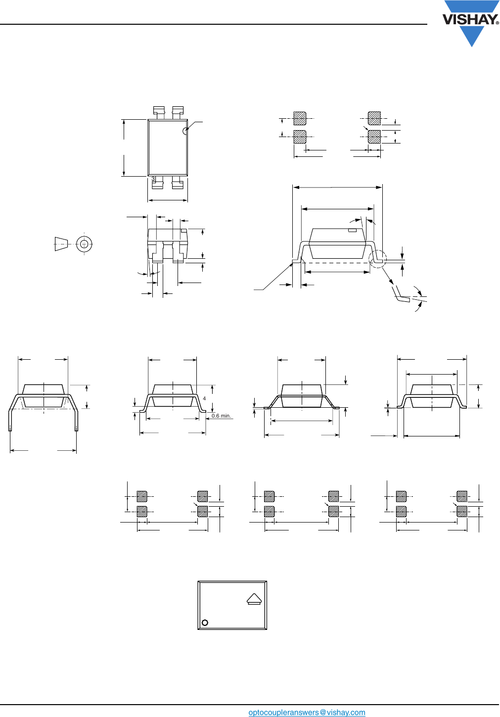 SFH615A, SFH6156 Datasheet by Vishay Semiconductor Opto Division | Digi-Key Electronics