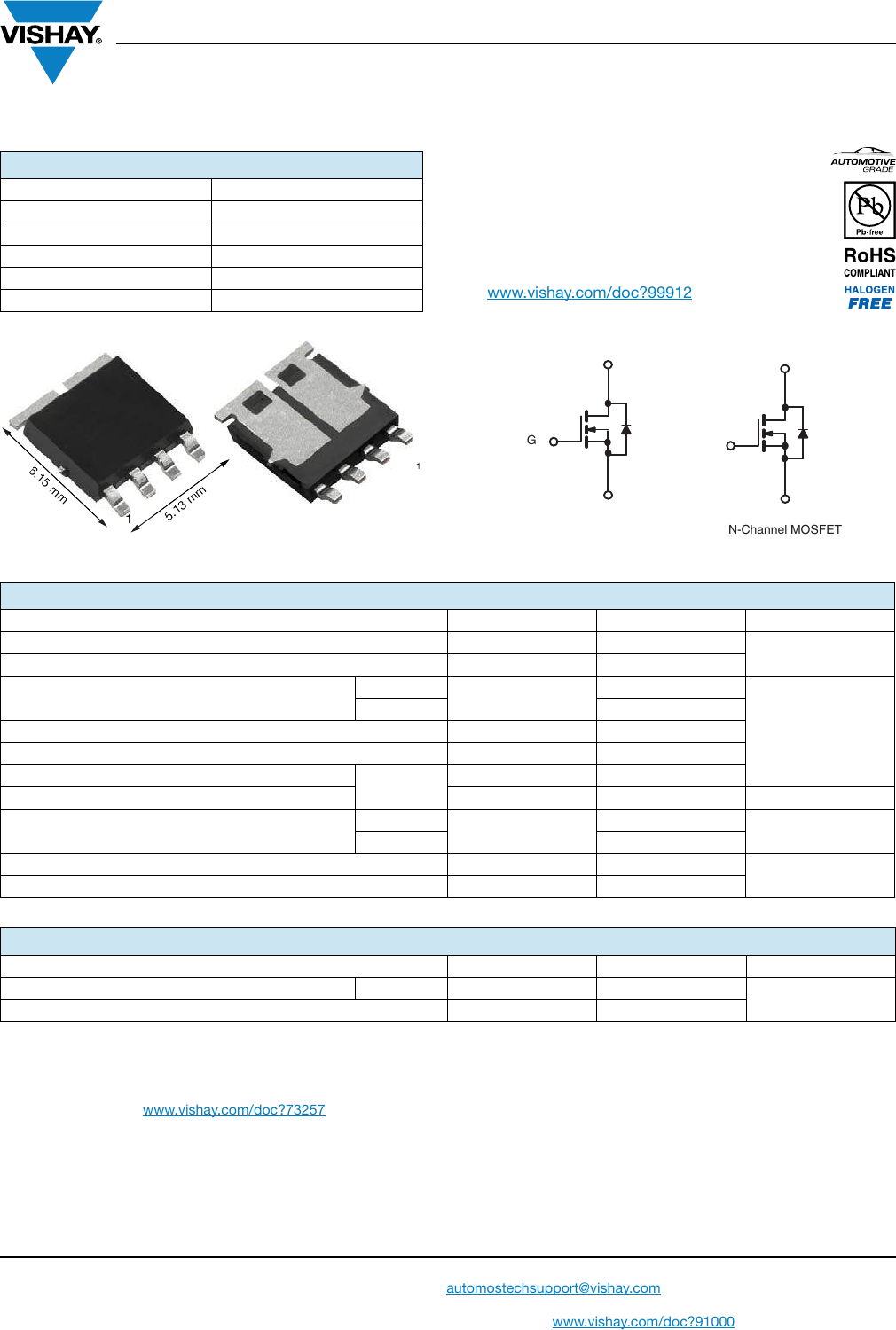 SQJ974EP Datasheet by Vishay Siliconix | Digi-Key Electronics