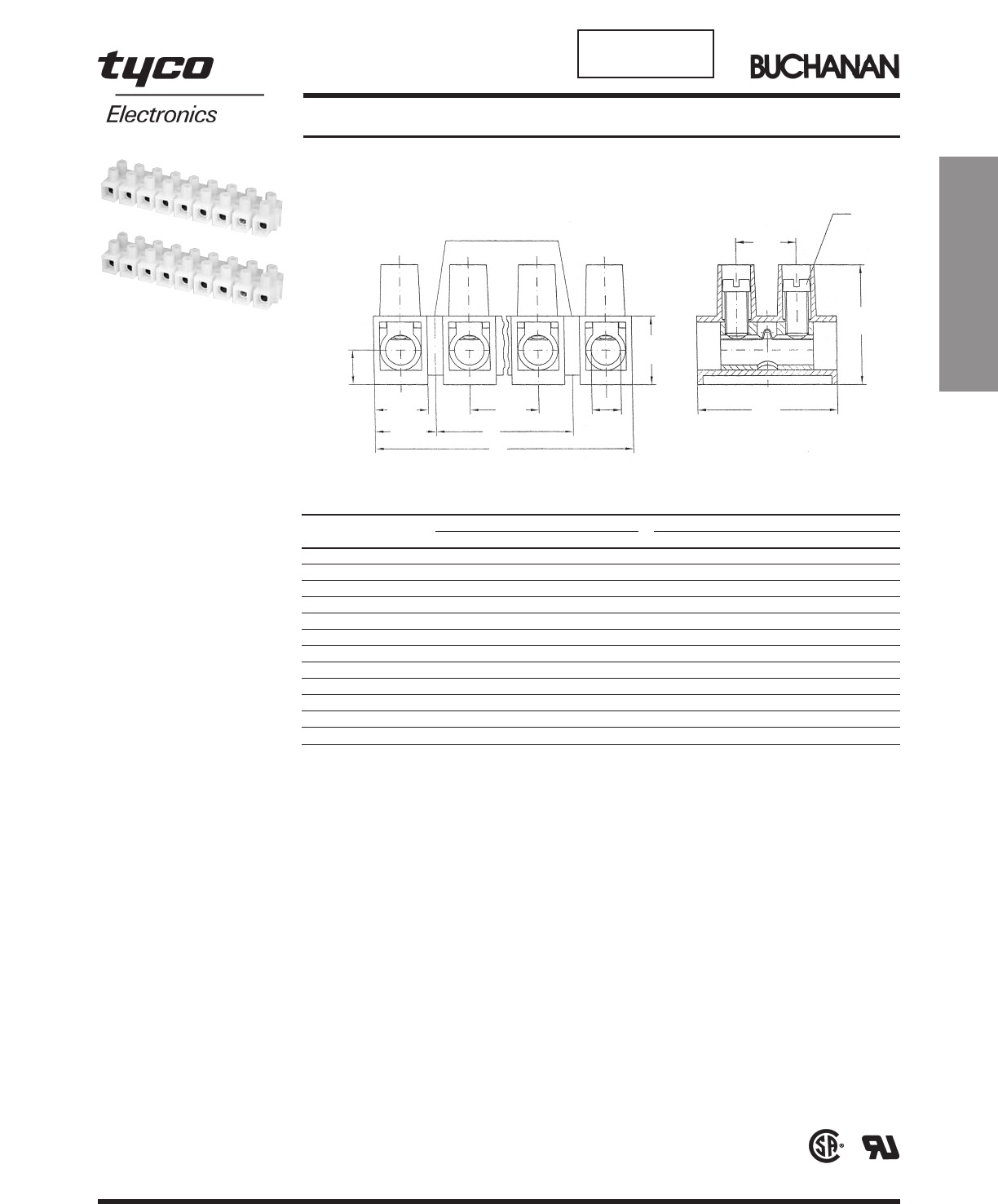 Terminal Blocks Datasheet by TE Connectivity AMP Connectors | Digi-Key ...