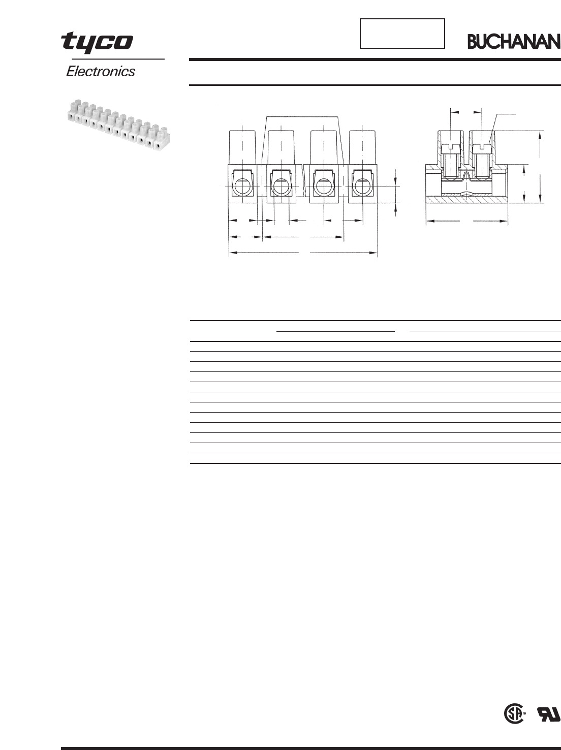 Terminal Blocks Datasheet by TE Connectivity AMP Connectors | Digi-Key ...
