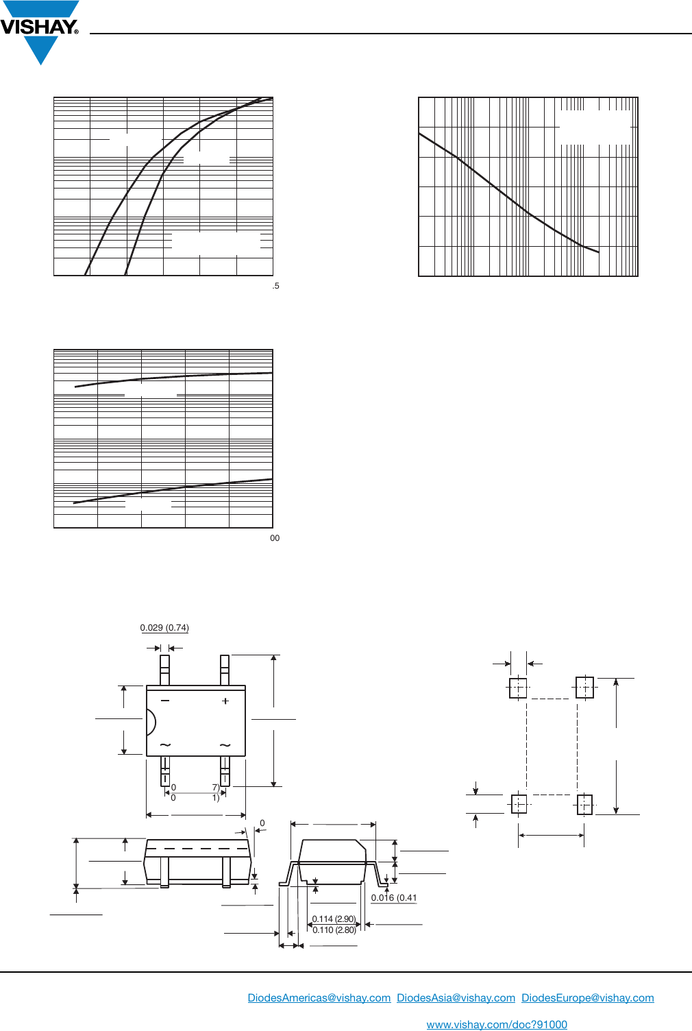 MB2S, MB4S & MB6S Datasheet by Vishay Semiconductor Diodes Division | Digi-Key Electronics