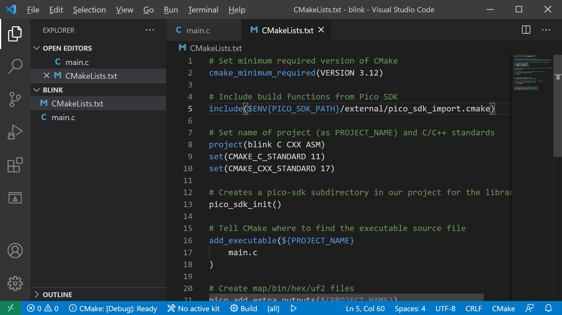 Getting Started with C on Raspberry Pi Pico